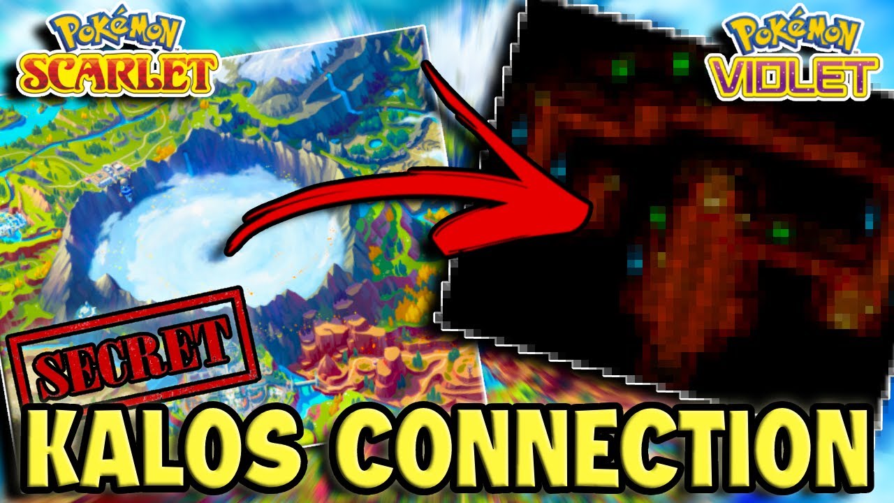 A SECRET CONNECTION Between Paldea & Kalos in Pokémon Scarlet & Pokémon ...