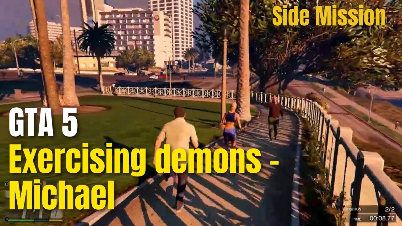 Exercising demons - Michael | Side Mission | GTA 5 Gameplay - YouTube