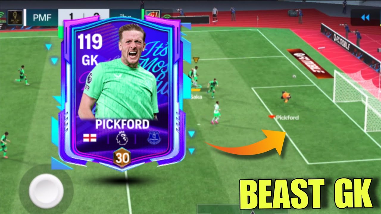 114 PICKFORD DIVING REFLEXES POSITION & GAMEPLAY TEST🔥 || PICKFORD FC ...