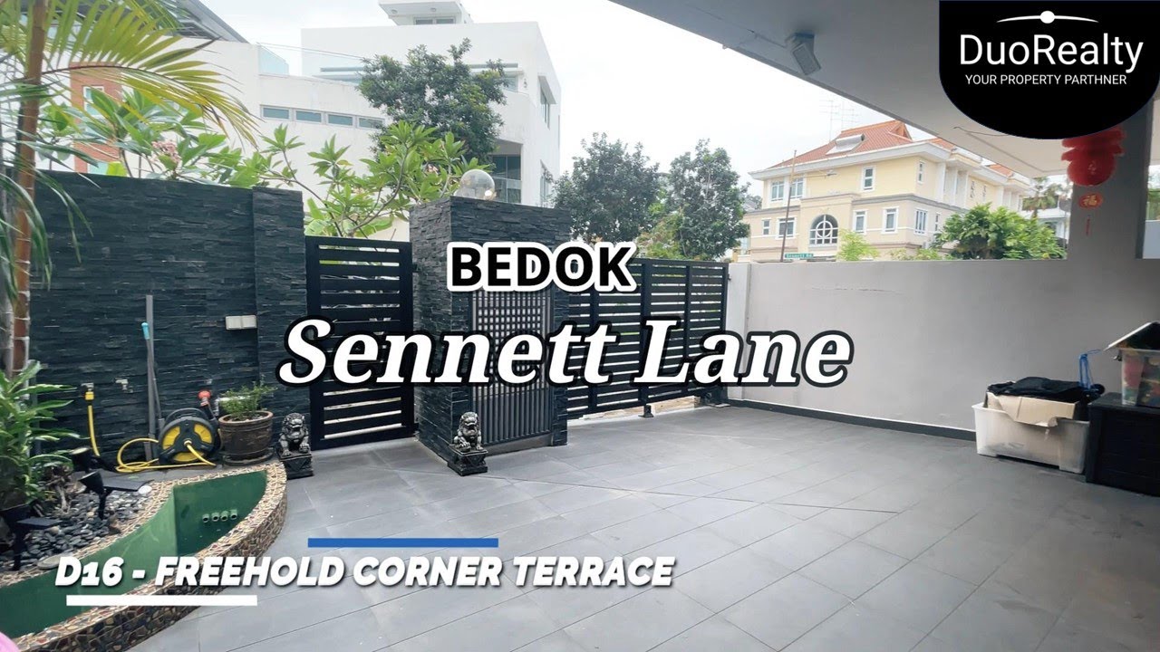 Sennett Lane - Landed Freehold Corner Terrace at D16 - YouTube