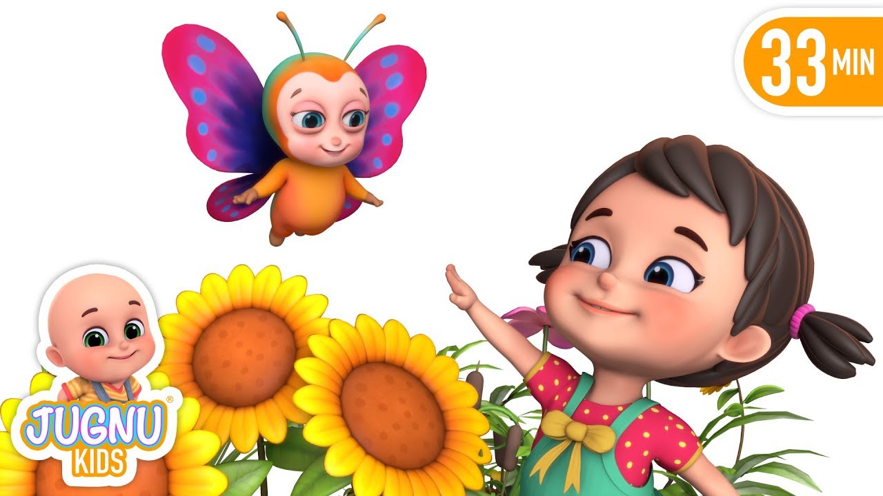 Titli Udi - Titli Rani | तितली उडी | hindi poem | Hindi rhymes for ...