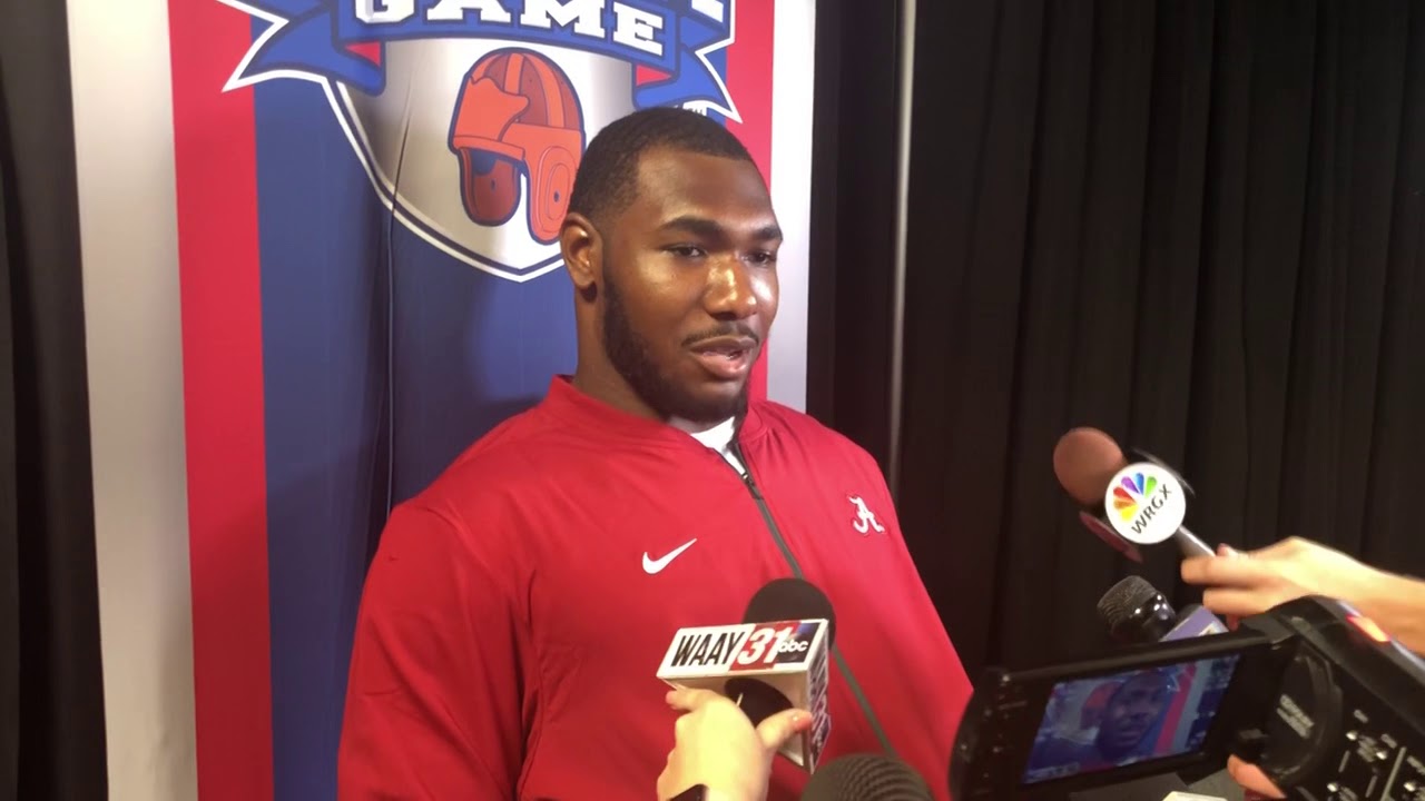 Alabama outside linebacker Terrell Lewis talks about his first game ...