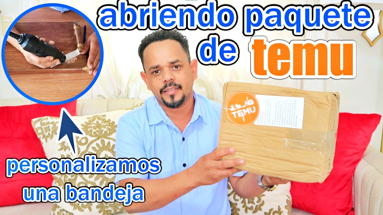 HERRAMIENTAS PARA PERSONALIZAR REGALOS | Temu Haul - YouTube