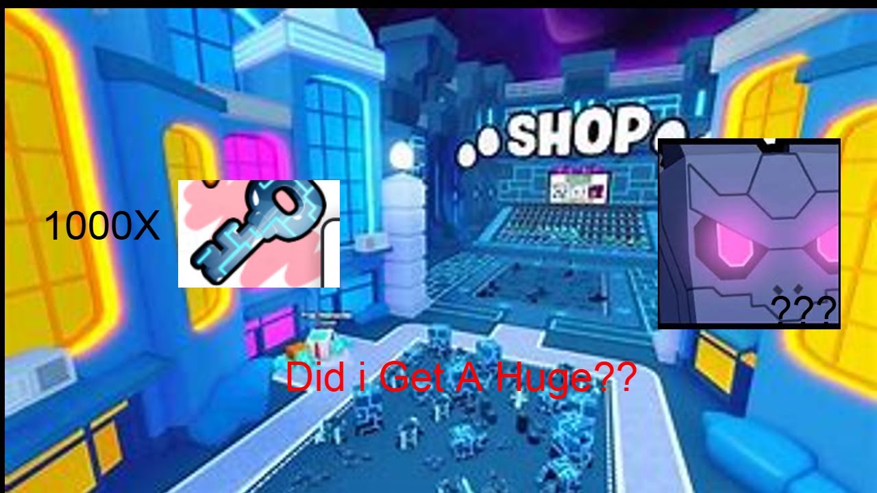 Opening 1000 Tech Keys DID I GET A HUGE?? #roblox #gaming #petsimulator ...