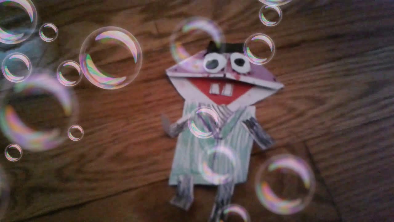 Jeffy the paper puppet and shark - YouTube