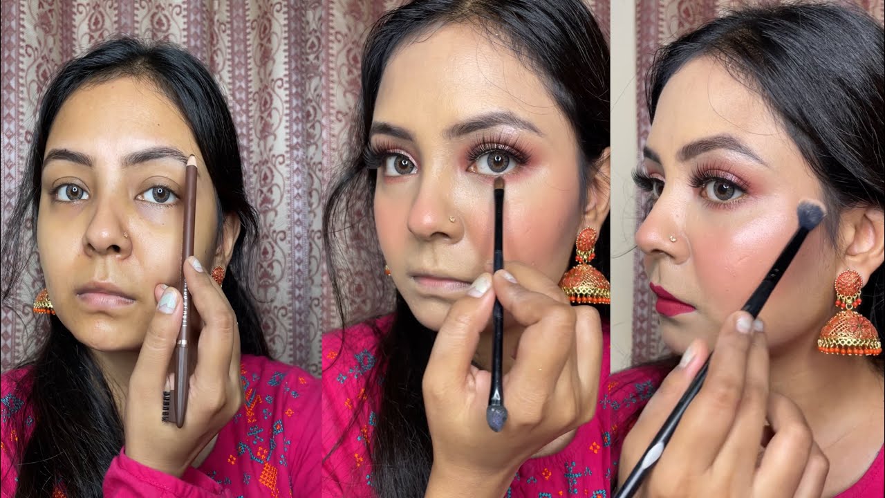 Easy makeup tutorial step by step #makeup #artist #ruchikagusain # ...