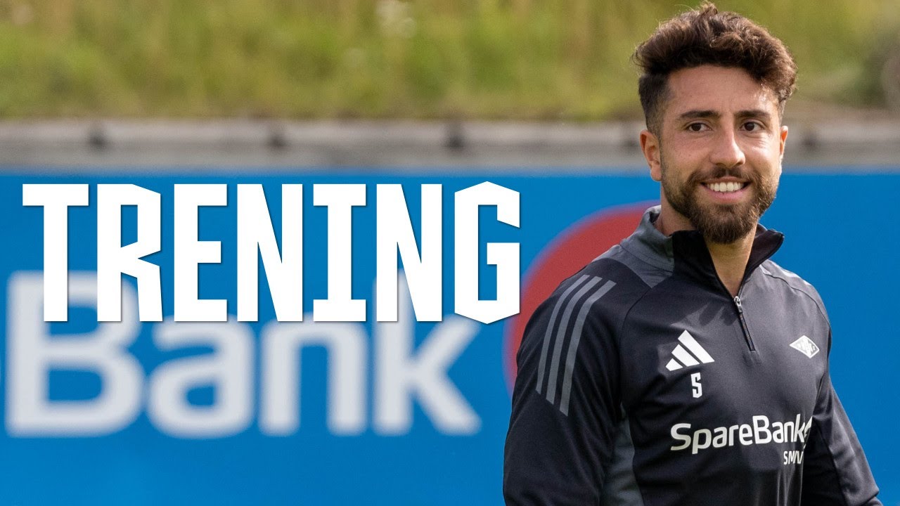 Moustafa Zeidan og Luka Racic' første Rosenborg-trening - YouTube