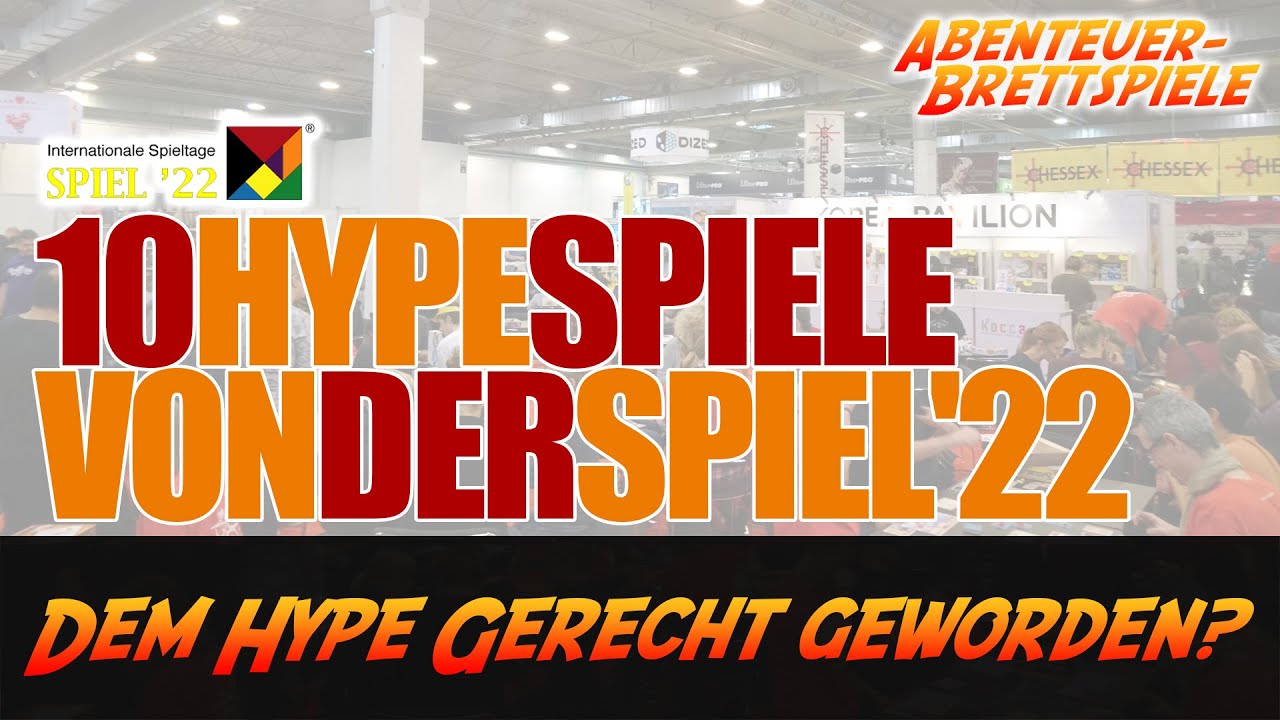 Wie gut sind 10 Hype-Spiele von der SPIEL '22? - YouTube