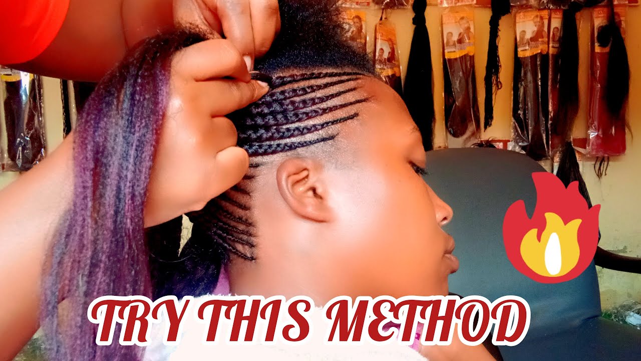 HOW TO: BEAUTIFUL PENCIL / LINES / BRAIDS / NIFAHFACES AND HAIR - YouTube