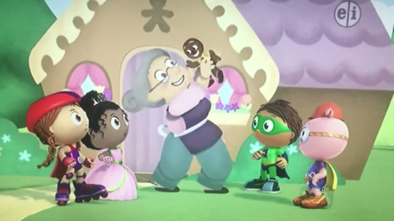 Saying goodbye to the gingerbread boy and the old woman. - YouTube