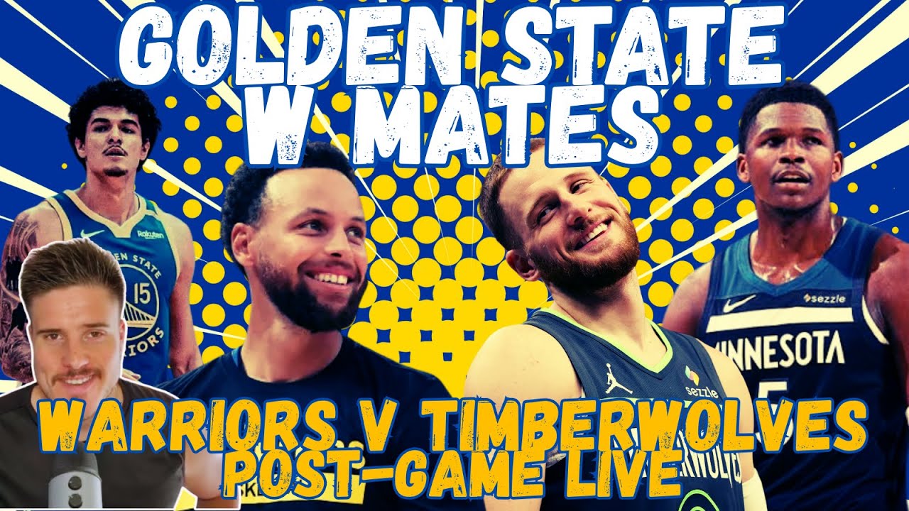 DEPLETED GOLDEN STATE STEAL BIG WIN IN MINNESOTA! (WARRIORS VS ...