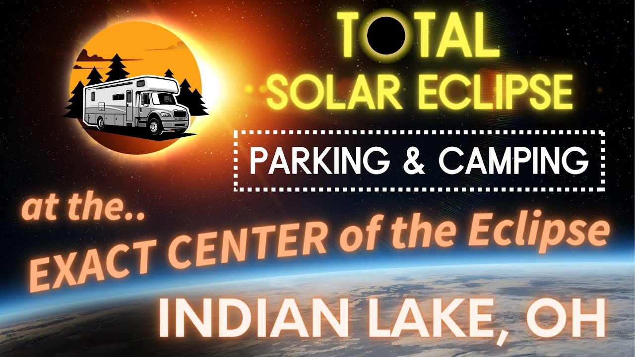 2024 Solar Eclipse at Indian Lake, OH - YouTube