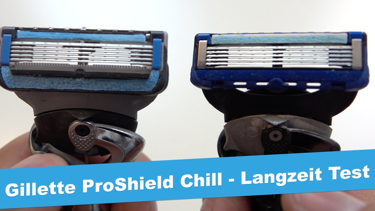 Gillette Fusion ProShield Chill : Langzeit Test - JetLoneStarr - YouTube