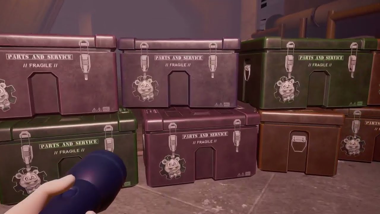 Whats beyond the Boxes? (FNAF Security Breach) (SB) - YouTube