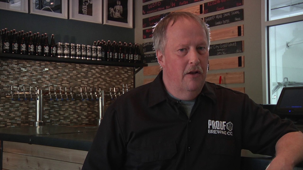 Head Brewer of Proof, Larry Agee - YouTube