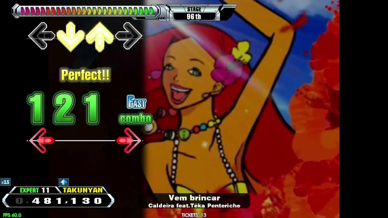 【DDR GRAND PRIX】Vem brincar【EXPERT】 - YouTube