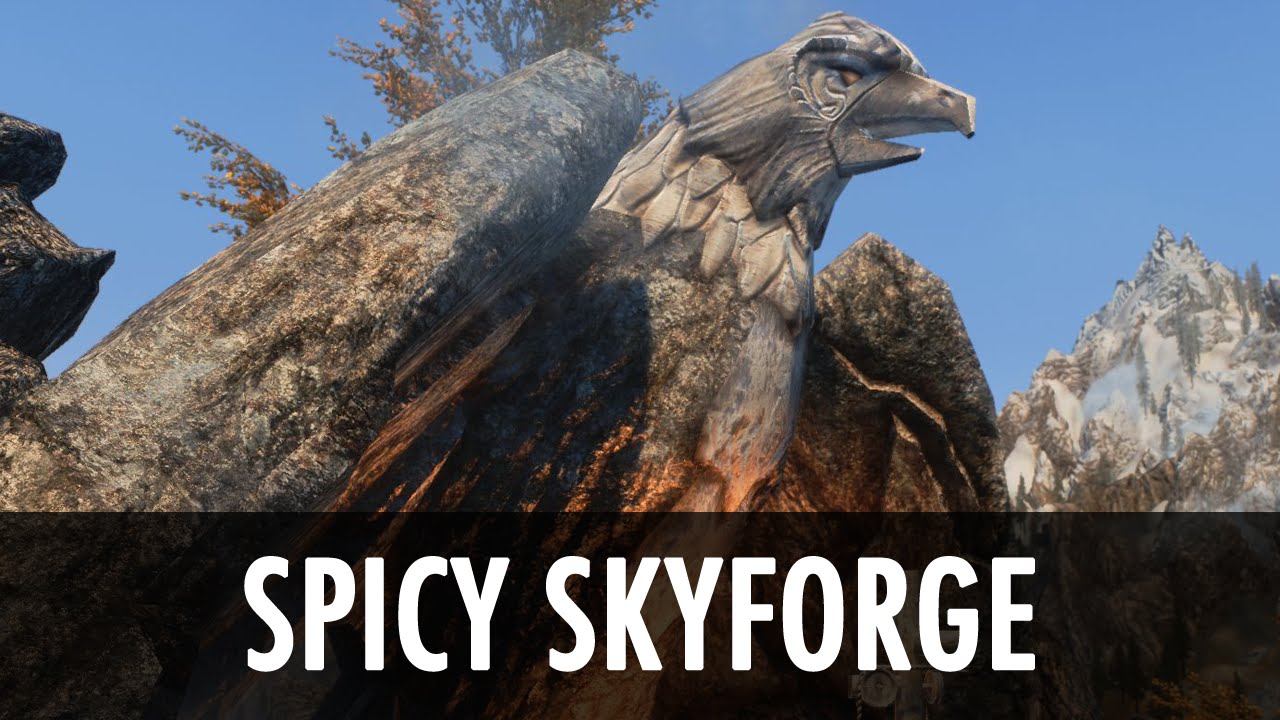 Skyrim Mod Spotlight: Spicy Skyforge - YouTube
