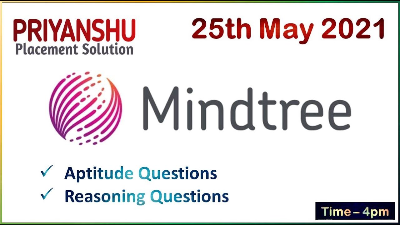Mindtree Aptitude Questions | Mindtree Reasoning Questions | Mindtree ...