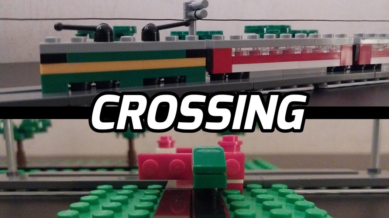 LEGO Micro Railway Crossing! - YouTube
