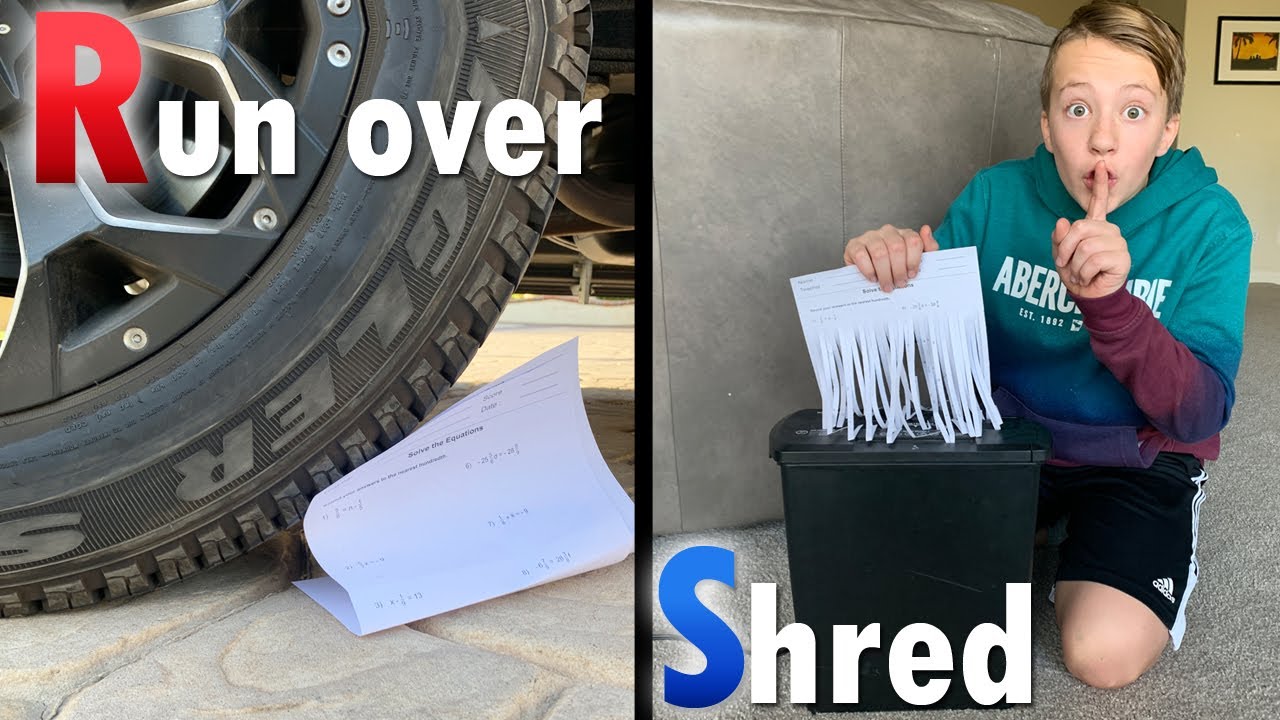 12 Ways to DESTROY Your HOMEWORK!! - YouTube