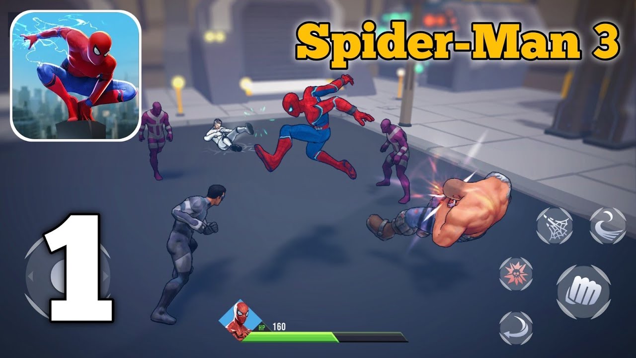 Spider-Man 3 - Gameplay Walkthrough part 1 (Android iOS) - YouTube