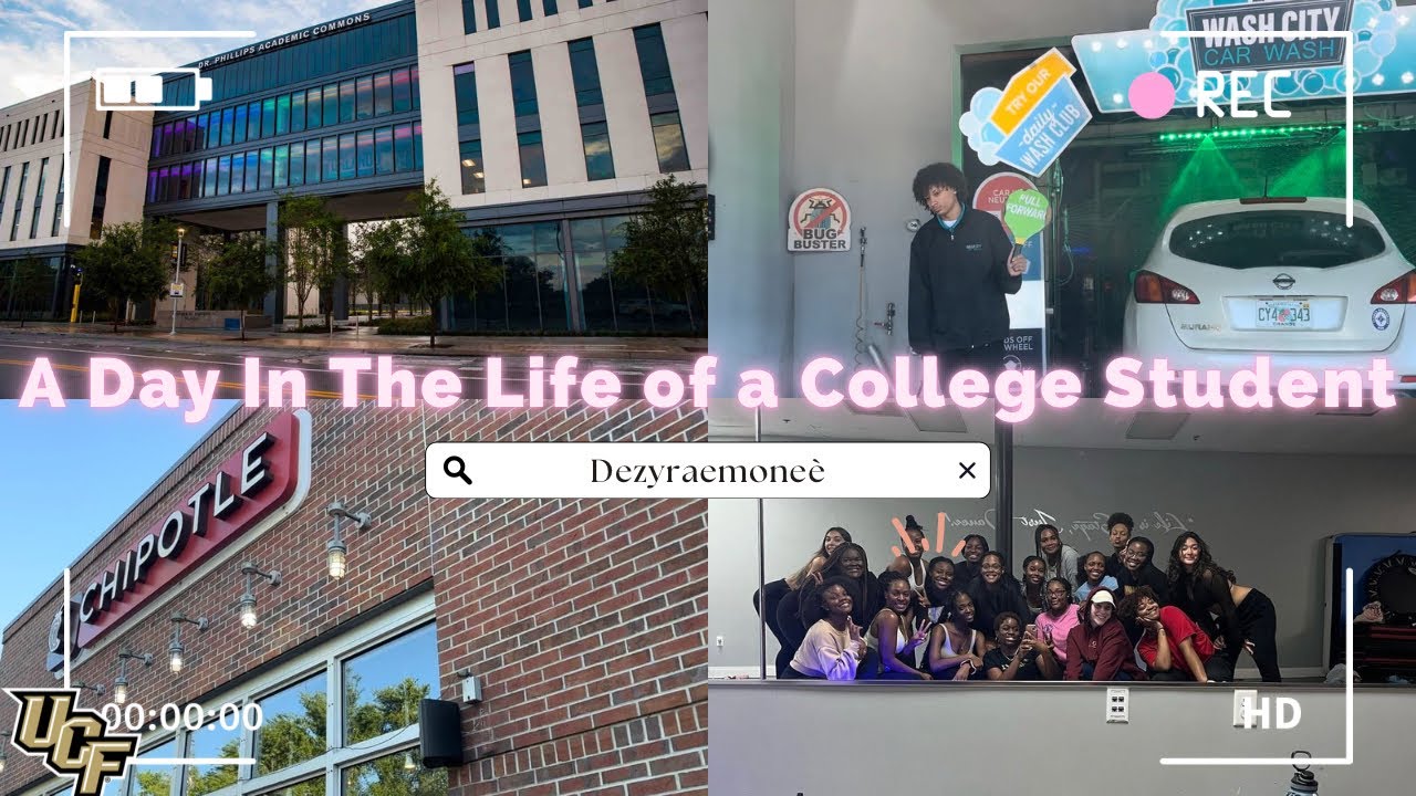 Day in the Life of a COLLEGE Student | UCF Student Vlog - YouTube