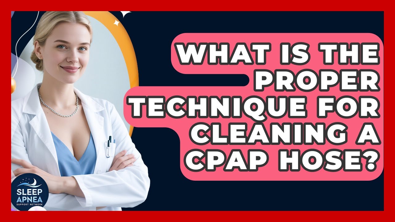 What Is The Proper Technique For Cleaning A CPAP Hose? - Sleep Apnea ...