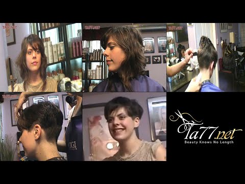Gabrielle Trailer: Clippered Pixie Cut