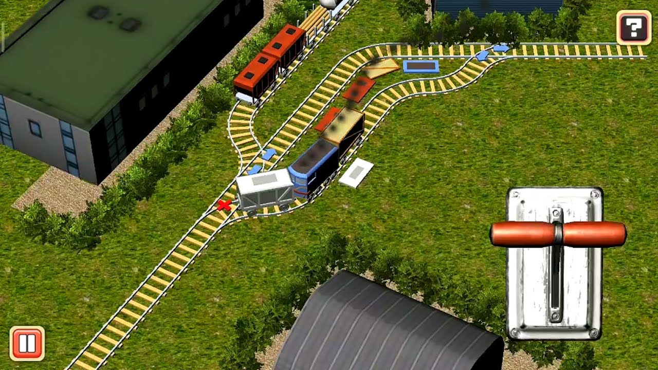 Train Shunting Puzzle - Train Game - Android Gameplay #000006 - YouTube
