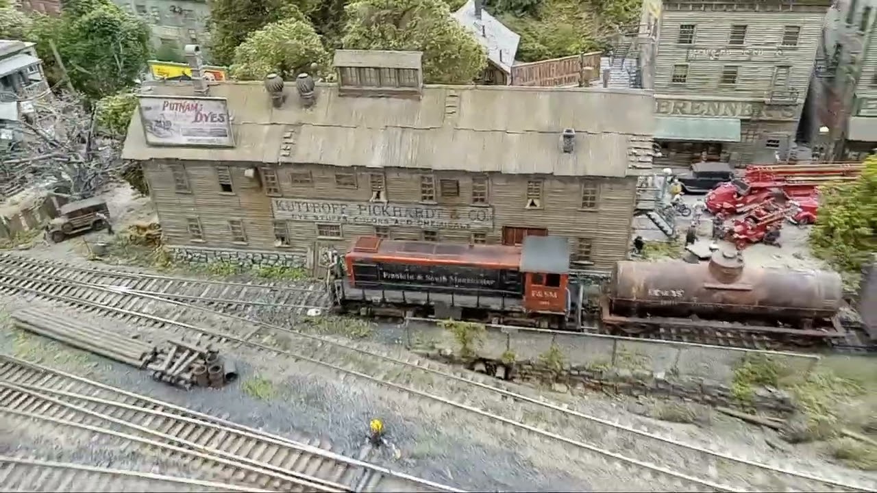 George Sellios' Franklin and South Manchester Model Railroad 2022 Part ...