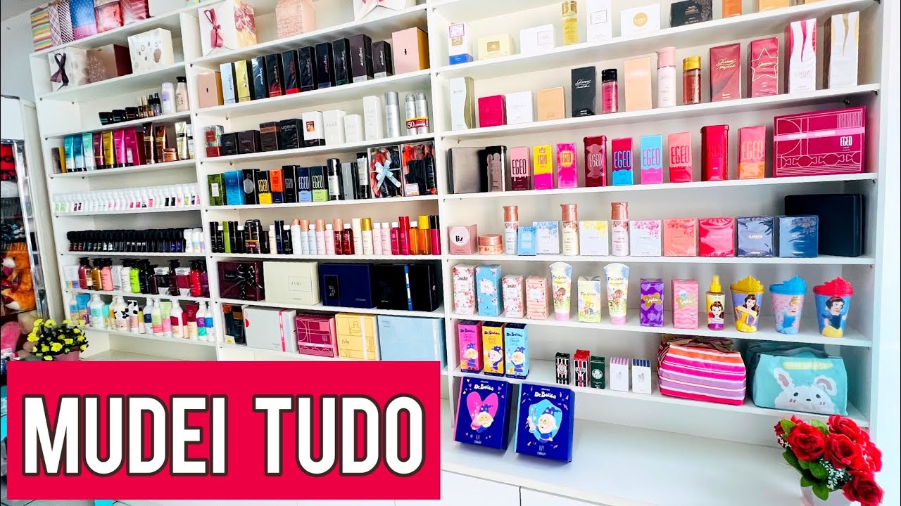 TROQUEI TUDO DE LUGAR - Limpeza e reorganização da Perfumaria Dona ...