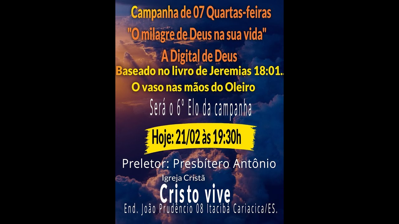 6º Elo da Campanha - A Digital de Deus 14/02/2024 - YouTube