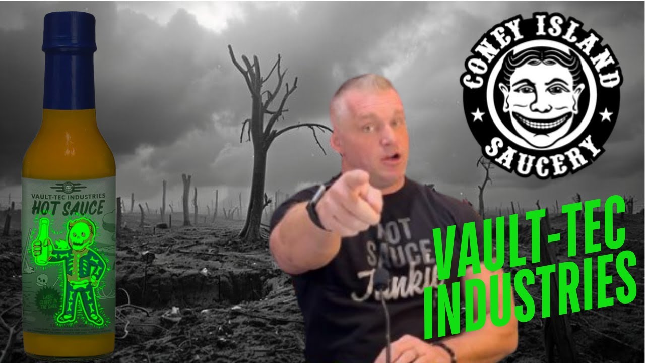 Fallout Vault-Tec Industries Hot Sauce- GLOW IN THE DARK & CREEPY CLOWN ...