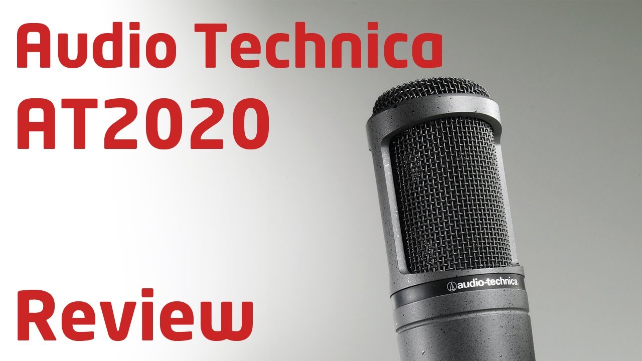 Audio Technica AT2020 USB Microphone Review - YouTube