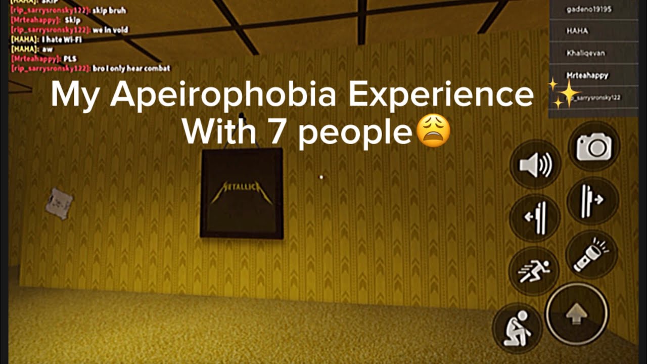 My Apeirophobia Experience With 7 People 😩👌 - YouTube