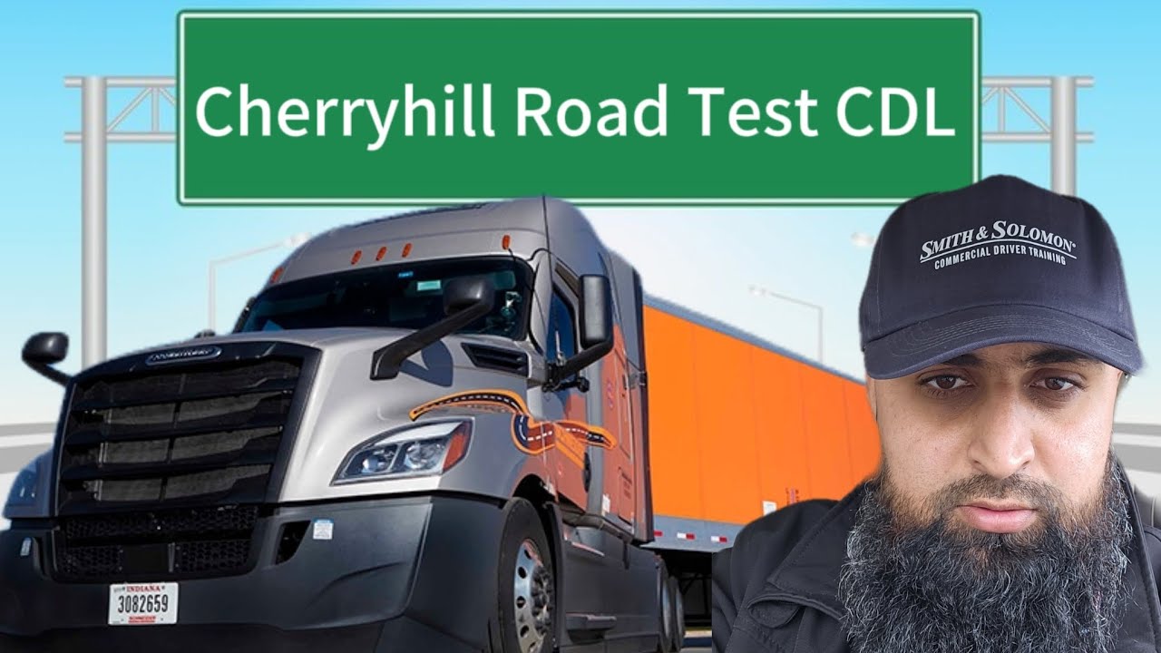 2024 Cherryhill NJ Road Test Route For CDL Class A!#cdl #roadtest # ...