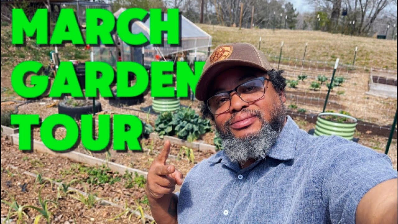 March Garden Tour | See What's Thriving This Season! - YouTube