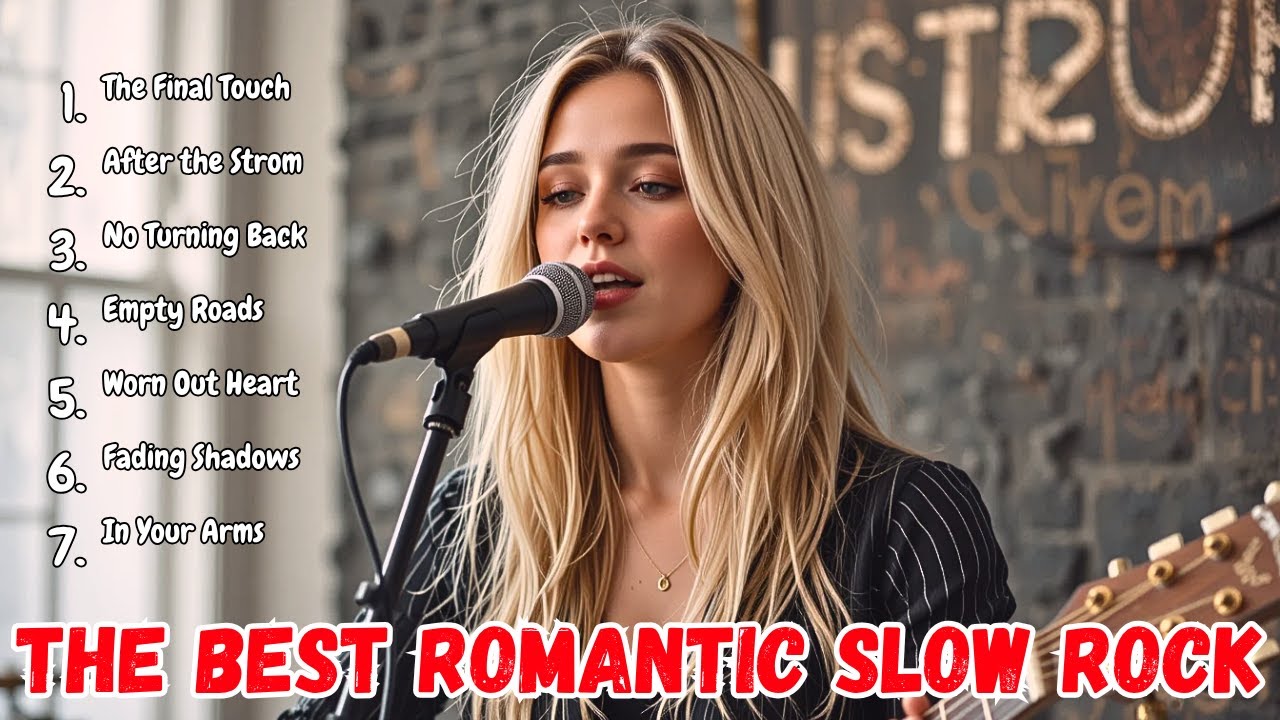 THE BEST ROMANTIC SLOW ROCK BALLAD - EMPTY ROADS || Soothing Rock ...