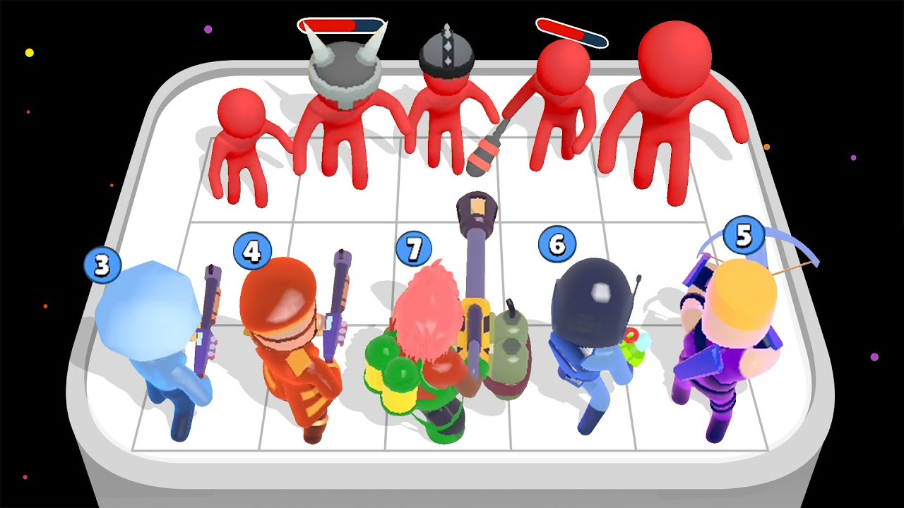 MERGE HEROES - Zombies Survival Defense ★ Android Game Merge Battle ...