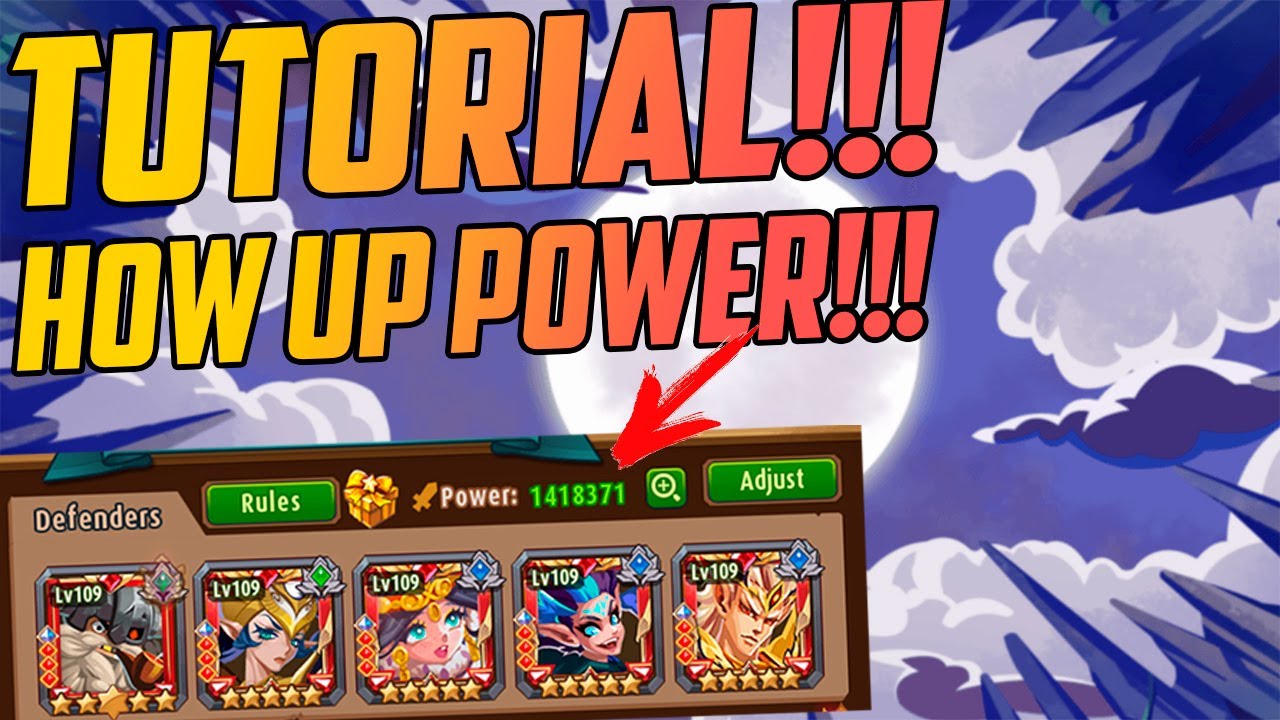 Magic Rush:Heroes | Tutorial How Up MUCH POWER | Как Поднять Много Силы ...