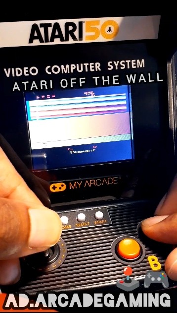 Atari Off The Wall (Gameplay) My Arcade Atari Micro Player Pro - YouTube