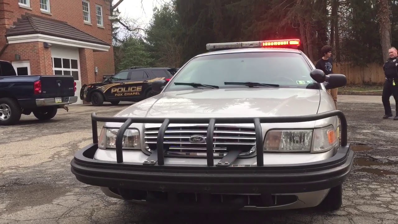 Fox Chapel Police Department Crown Victoria - YouTube