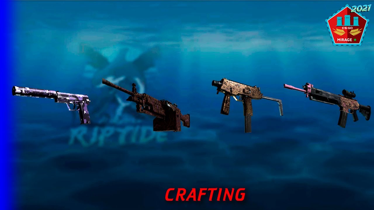 CS:GO Trade Up, Crafting Mirage 2021 collection, Mil-Spec - YouTube