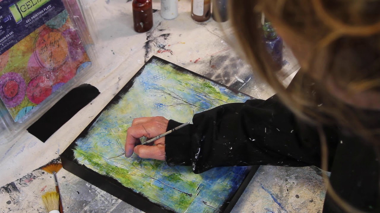 Art Group Composite Painting Video 24 - YouTube