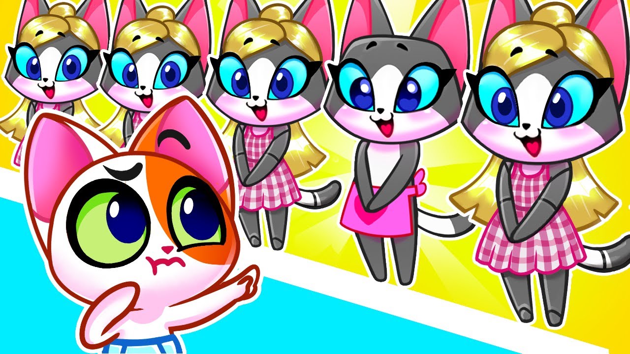 Oh No! Where Is My Real Mommy?!🙀Baby Cat Or Copycat?! Purr-Purr Stories ...