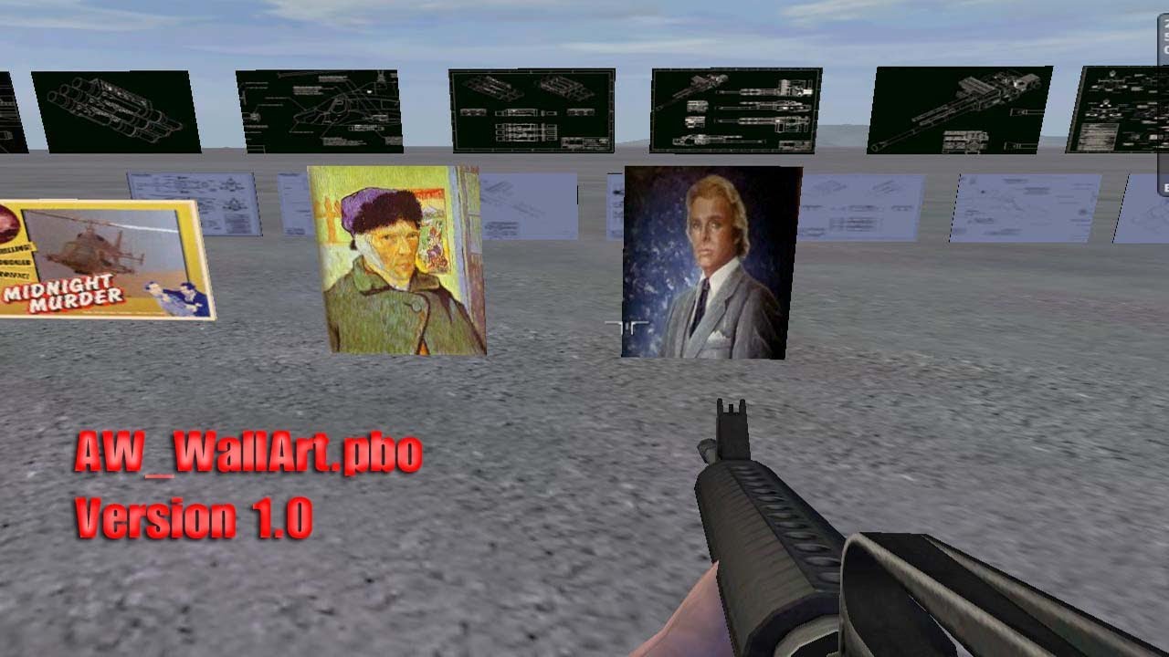 The Airwolf Design Boards And Extras (has short plane clip to) - YouTube