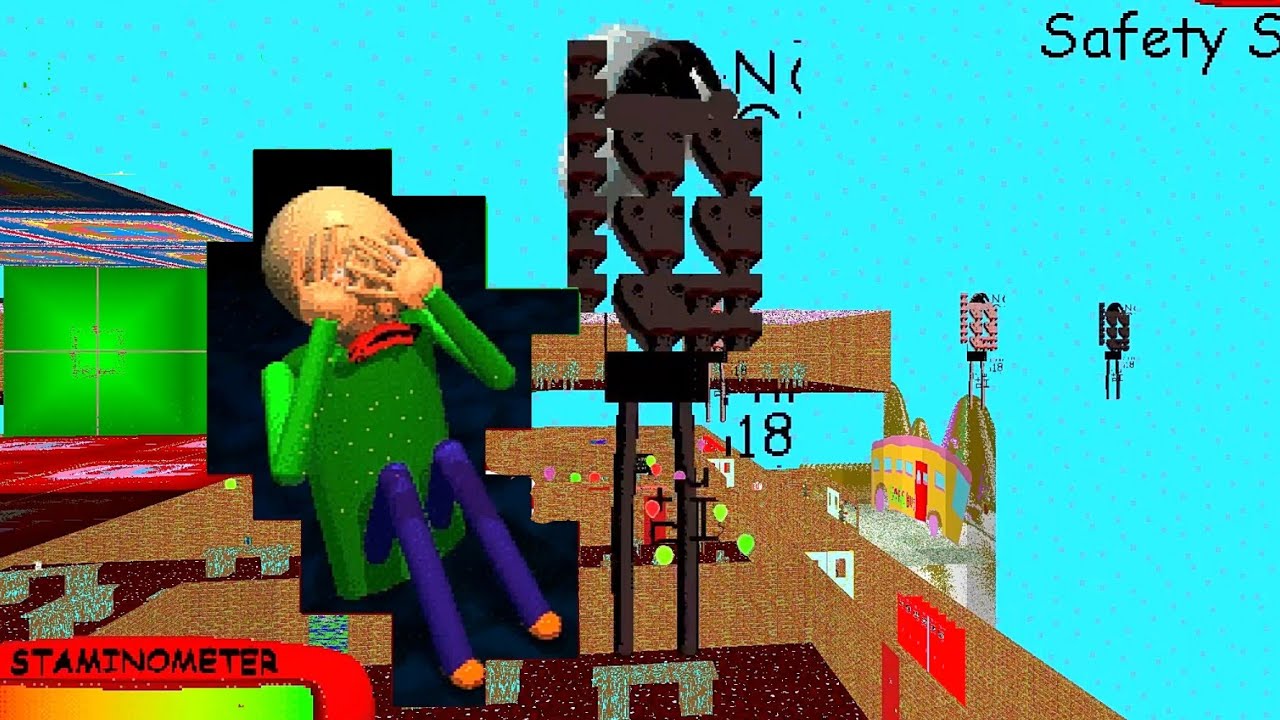 Baldi's Basics Classic Remastered Christmas Edition Party Style ...