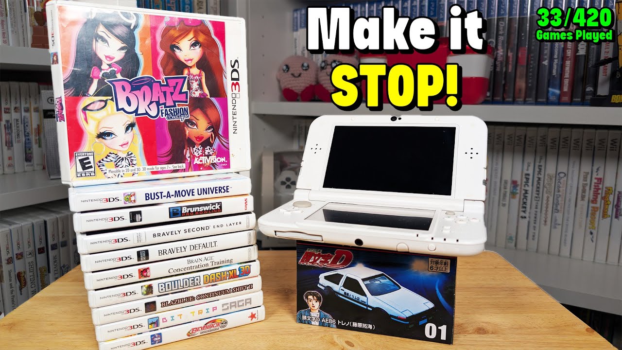 Playing EVERY Physical Nintendo 3DS Game LIVE! (Part 5) - YouTube