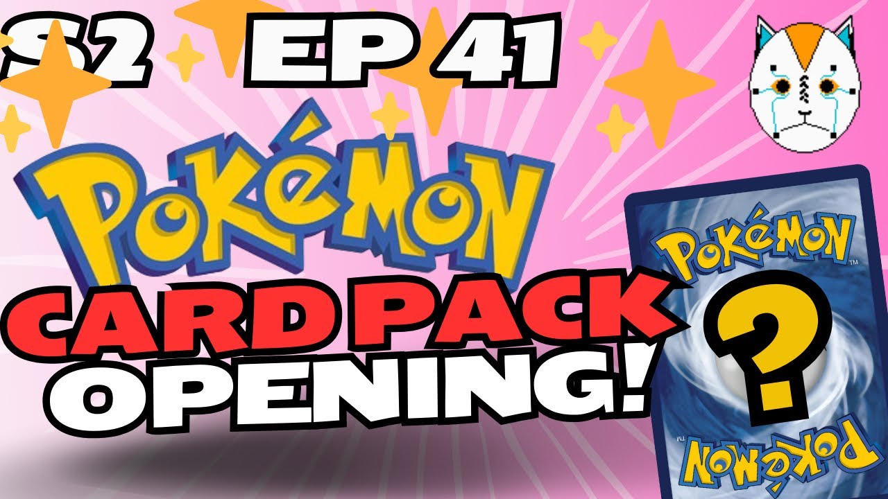 (S2E41) Pokemon Card Pack Opening! • x3 Card Pulls #pokemon # ...