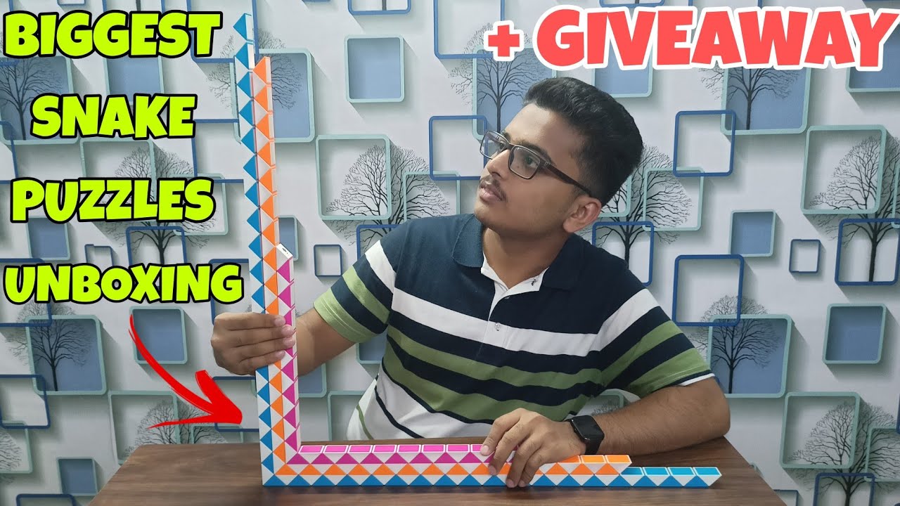 Biggest Snake Puzzles Unboxing 🔥+ GIVEAWAY | BLegend - YouTube